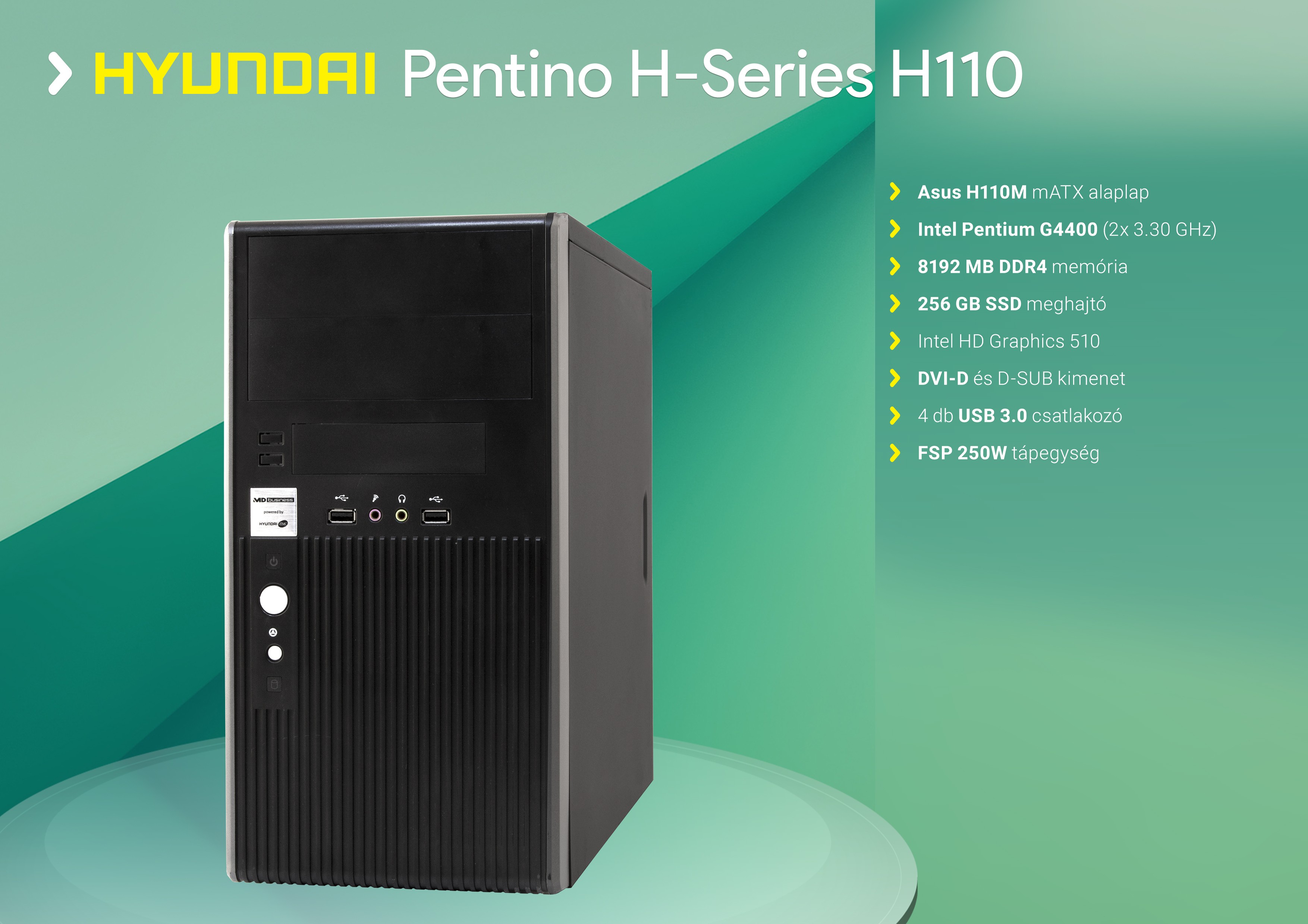 Hyundai Pentino H-Series H110 :: PC Aréna Kft.